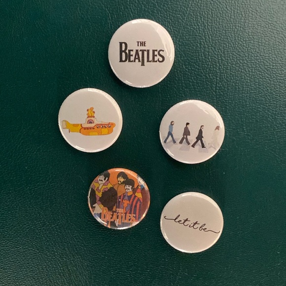 The Beatles | Accessories | Rare The Beatles Pin Back Button Set | Poshmark